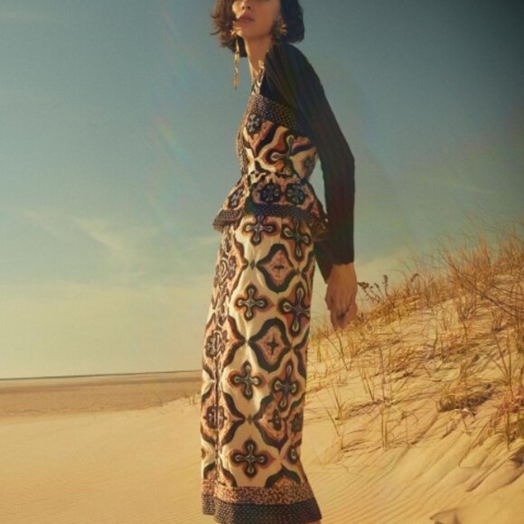 Ulla Johnson | Dresses | Nwot Iconic Ulla Johnson Dalia Midi Dress In ...